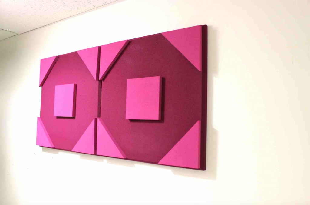 Octo Square 3D Bicolor acoustic panel